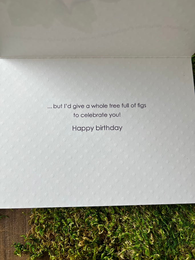 Happy Birthday - Fig – Garden Outside The Box
