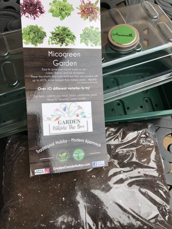 Microgreens Starter Kit - SMALL - Garden Outside The Box