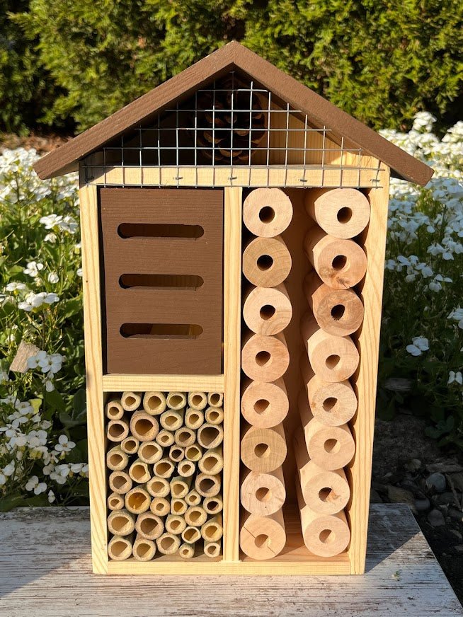 Sunny Multi-Room Pollinator HOTEL - Garden Outside The Box